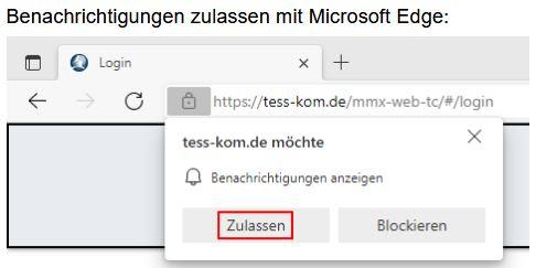 Eingehender Anruf beim Webclient | Tess Wiki